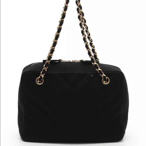 CHANEL | Bags | Chanel V Stitch Cc Logo Chain Shoulder Bag | Poshmark